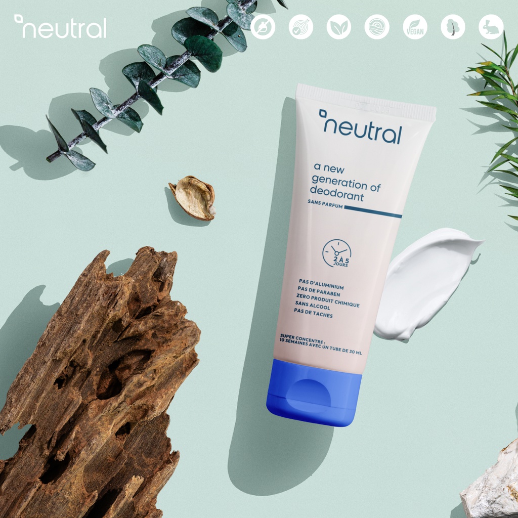 Neutral déodorant Crème Anti-Transpirant sans parfum | bazarcom